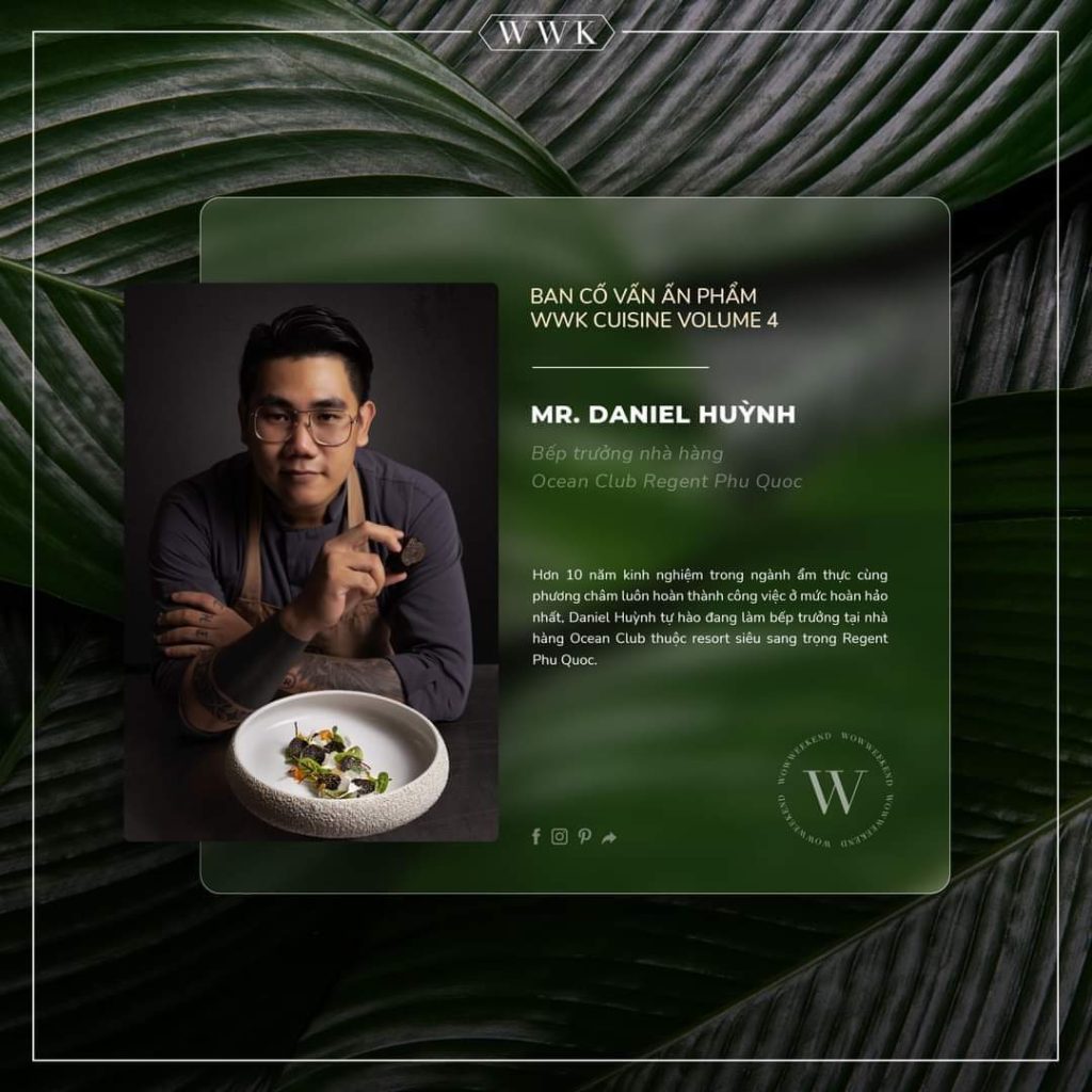 Daniel Huynh - Hành trình nghệ thuật tạo ra những bữa ăn tuyệt vời - tapchidoanhnhan24h