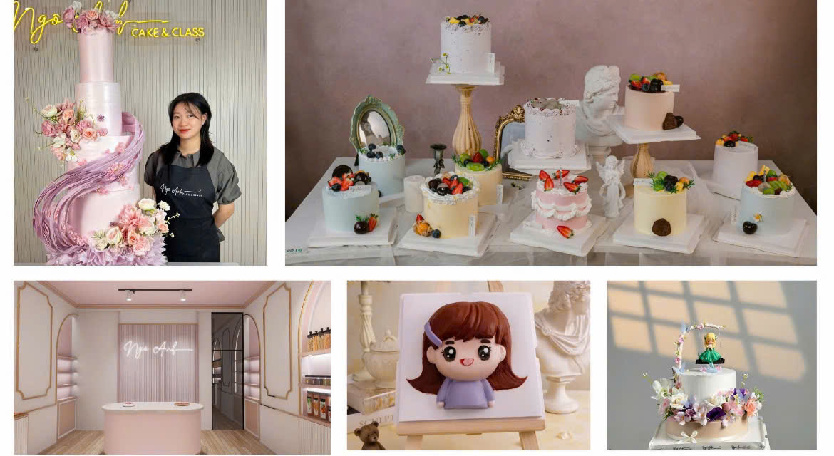 Ngô Anh Cake & Class khiến bữa tiệc trở nên hoàn mỹ khi chiếc bánh được ...